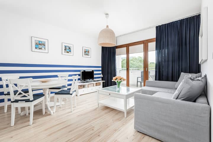Comfortable Apartment With Balcony And Garage | Cl - Usedom