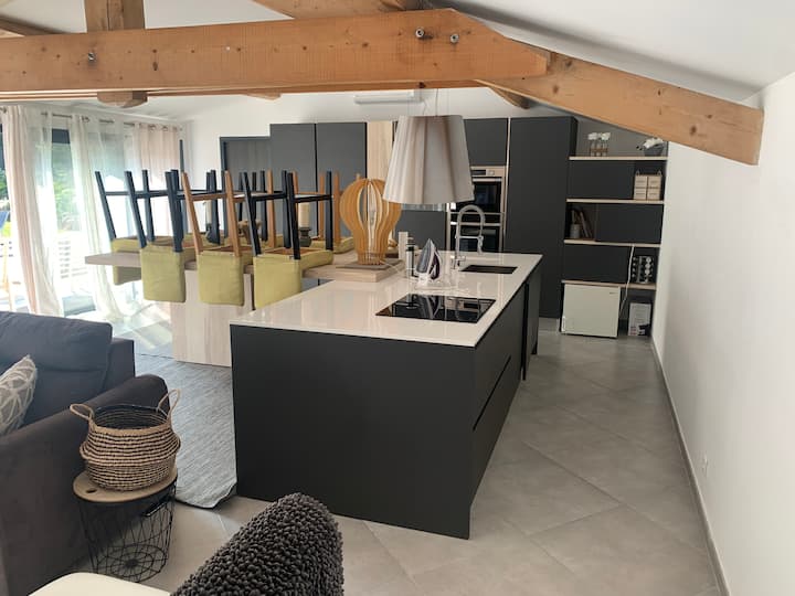 Villa Avec Piscine - Roquefort-les-Pins