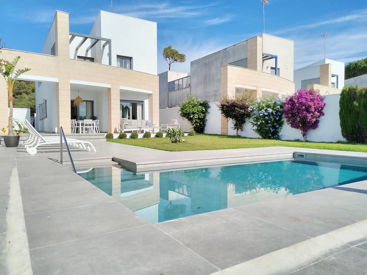Villa Lujo Con Piscina Privada - Chiclana de la Frontera