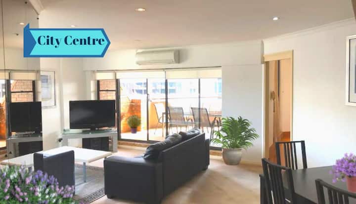 Grand Appartement à Cbd 2 Chambres Avec Balcon - Sydney