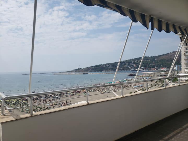 At Cabana, Waterfront View Apt. A42+ Free Parking - Shëngjin