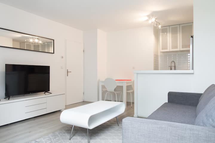 Apart 42m2 Disneyland/val D'europe+private Parking - Serris
