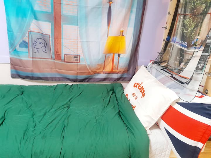 아산1인객실/루푸탑테라스/놀이터느낌/독채객실/온양역3분/장기 할인45프로 - 온양3동