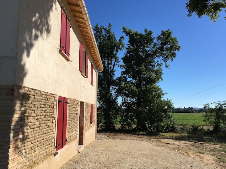 Gîte 15 Pers Avec Vue Sur Les Vignes - Tarn-et-Garonne