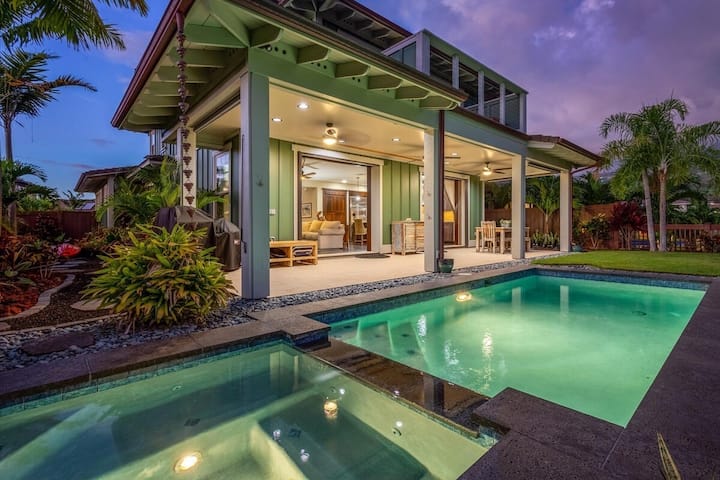 Mollie's Big Family Paradise Resort Home & Pool - Hawaï