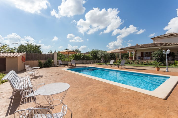 Villa Con Piscina Para Familias. Etv/6122 Marpe - Palma