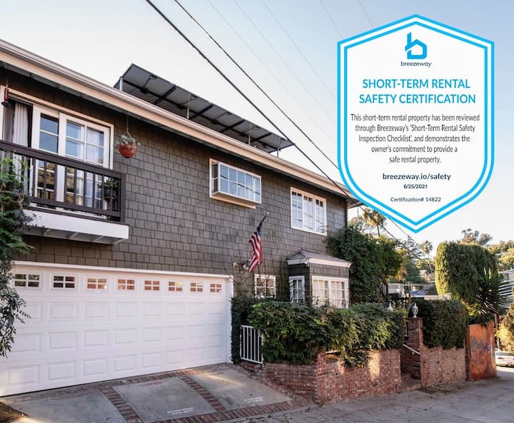 Hilltop Garden Cottage Deck/view Reg# Hsr23-002992 - Los Angeles, CA