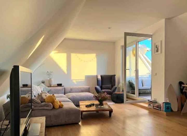 Zentrales Loft Am Siggi - Mit Balkon Und Parkplatz - Bielefeld