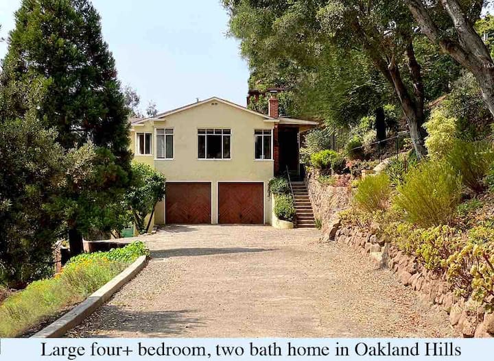 Your Large Family Gathering Home With Bay Views - Oakland, CA
