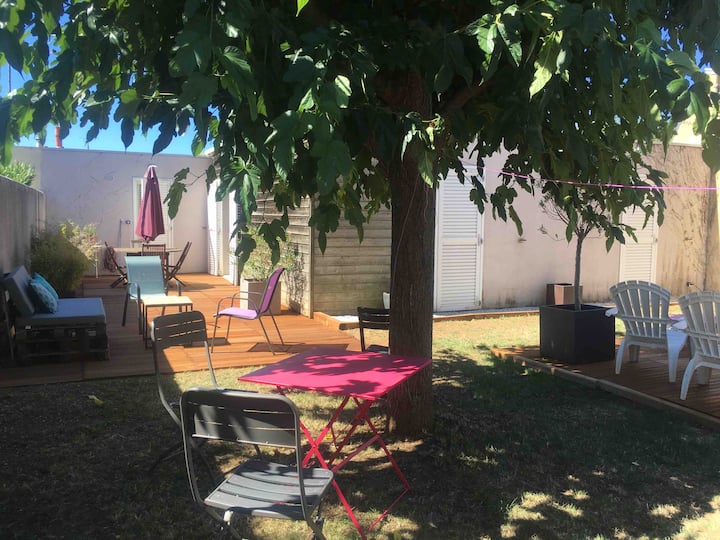 Maison 75 M2/jardin/piscine - La Rochelle
