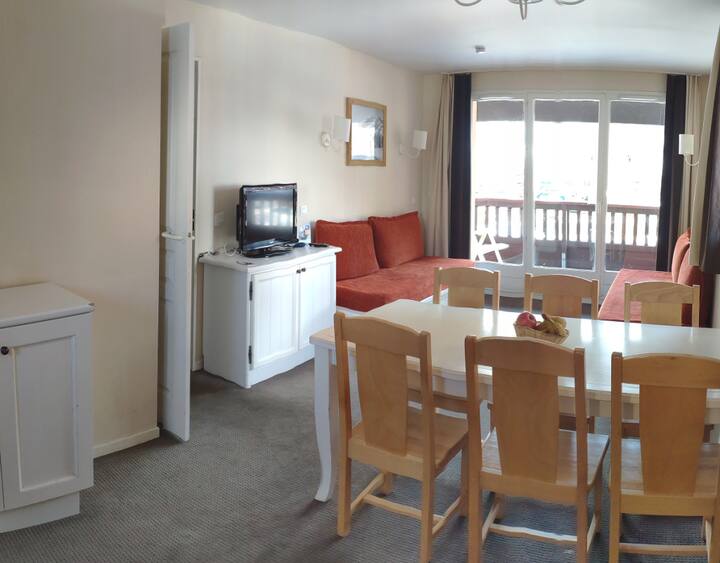 Lumineux Apt 6-7 Personnes 44m2 Valmeinier 1850 2* - Valmeinier