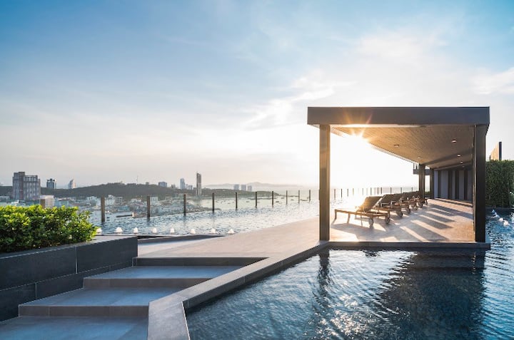 ★ Stunning Sea View ★ Luxurycondo Central Pattaya★ - Pattaya City