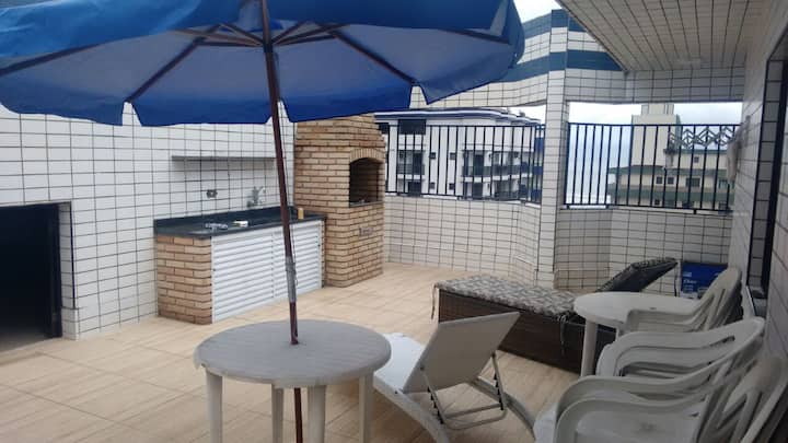Cobertura Praia Grande - Guilhermina - サントス