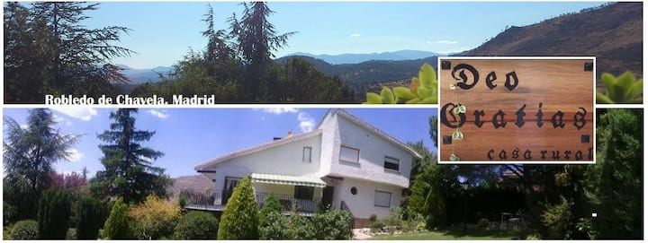 Deo Gratias. Incredible House - Robledo de Chavela