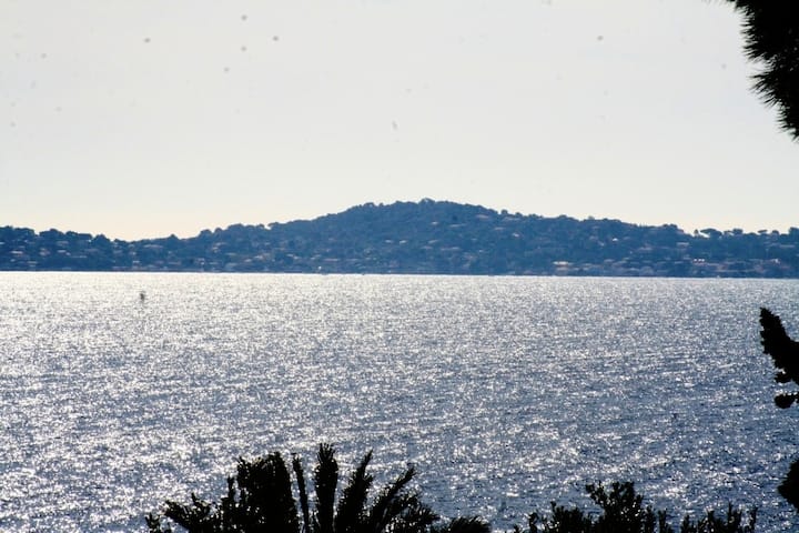 Carqueiranne 5km Hyères Maison Vue Mer 200m Plage - Hyères