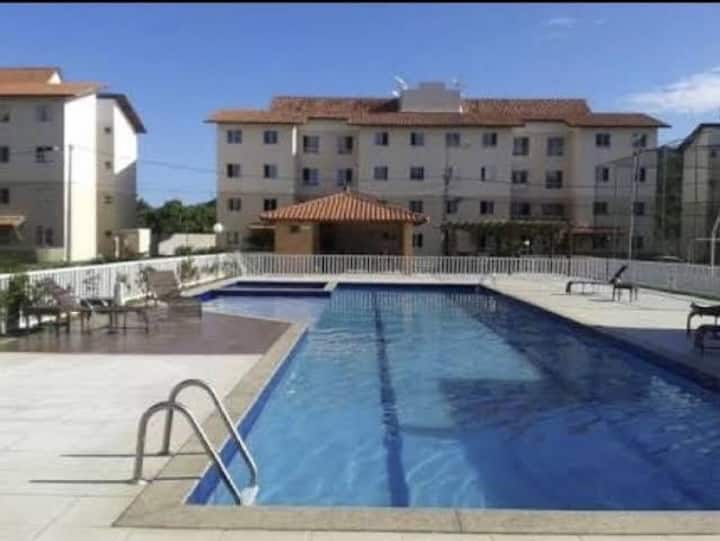 Apartamento Mobiliado, Ilheus, Cond. C/ Piscina. - Ilhéus
