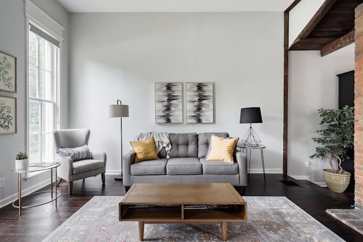 Sip Bourbon On The Custom Brick Patio At Heartpine And Soul - Louisville, KY