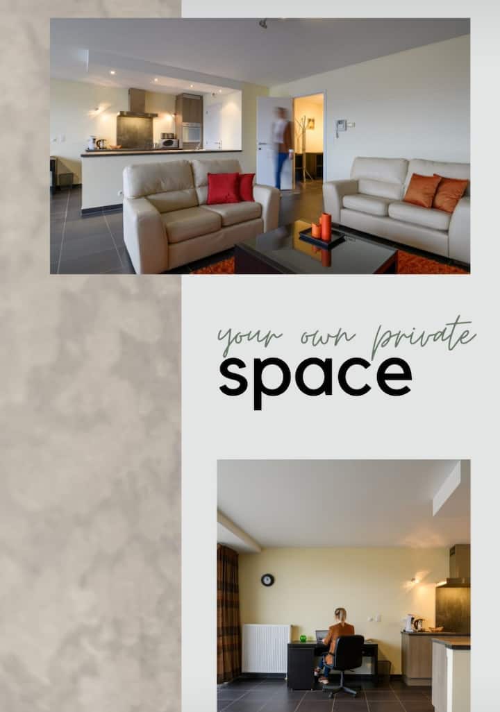 Ruim En Modern Appartement *Dijleland 1.0 - Louvain