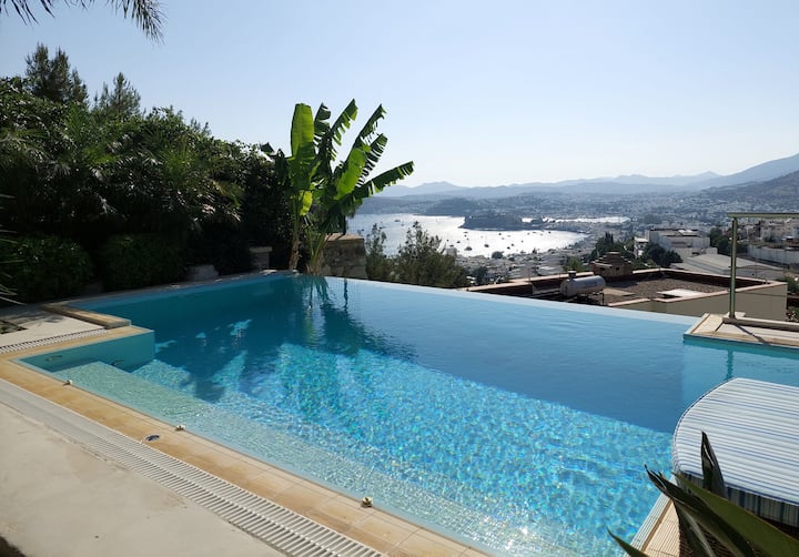 Custom  Stone Villa With Seaview - Bodrum