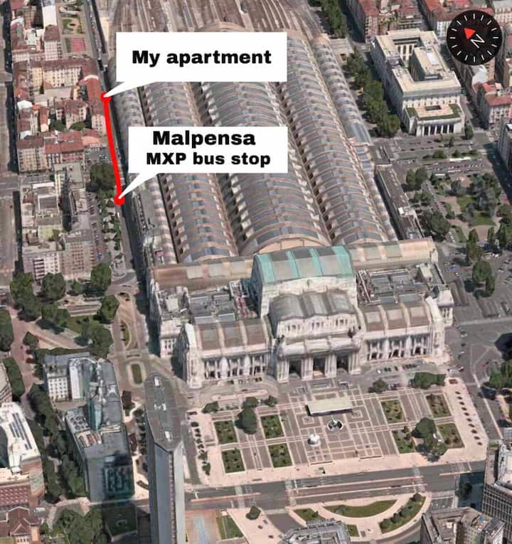 Bilocale Stazione Centrale Via Sammartini 23 - Milan