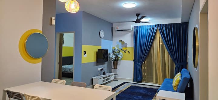 3 Bedrooms With Balcony Nearest Klia - Aéroport de Kuala Lumpur (KUL)