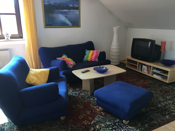 2 Cozy Studios In The Attic *Up To 10 P.*parking* - Múnich