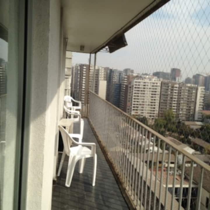 Departamento Amplio Y Central Hasta 7 Personas - Santiago, Chile