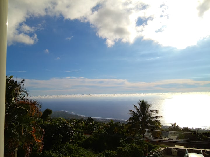 Maison Familiale Au Calme, Avec Magnifique Vue - Saint-Leu