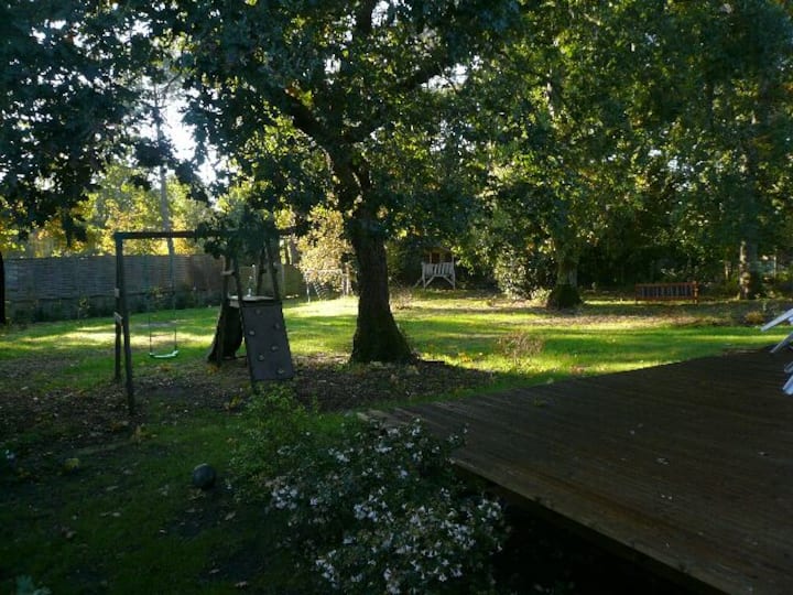 Maison Bois Sur Grand Jardin Proche Lac/océan - Hourtin