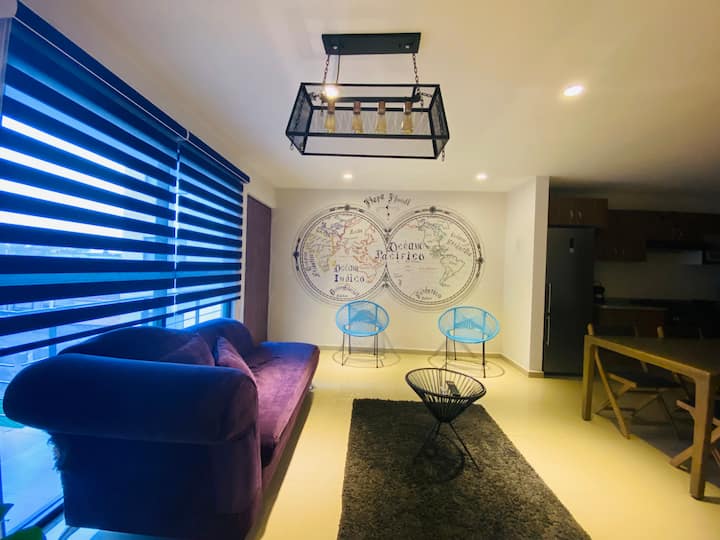 Hermoso Departamento Súper Céntrico. - 墨西哥城