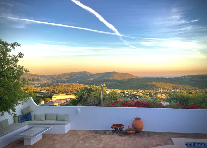 Family Villa With Panoramic Views & Big Green Egg - São Brás de Alportel