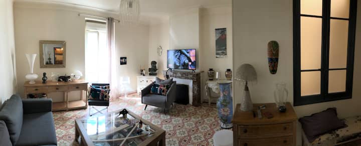 Superbe Appartement Haussmannien Face Arènes - Nîmes