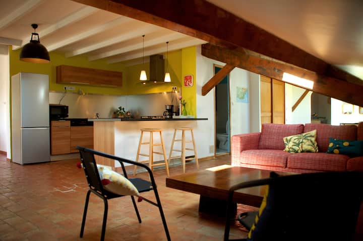 Loft De Caractère Dans Mas De Campagne - La Crau