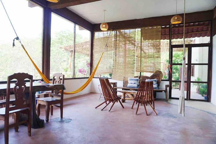 Chambres Privées Dans Villa Avec Piscine - Mazunte