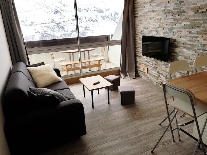 Les Menuires - Accès Piste, Wifi,  Balcon Sud, 6p - 法國
