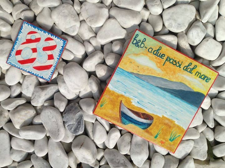 Camere Con Vista Mare E  Con Bagno Privato - Villa San Giovanni