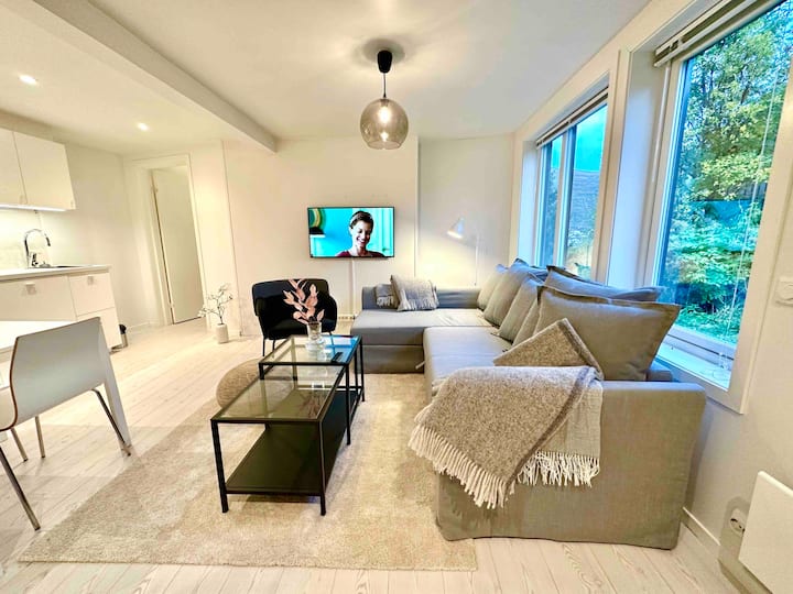 Central Gem: 2 Electric Cars, 2/3 Bdrm Tromsø Apt - 