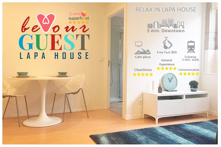Lapa B, Modern Cozy Apartment + Ac, Metro - Porto