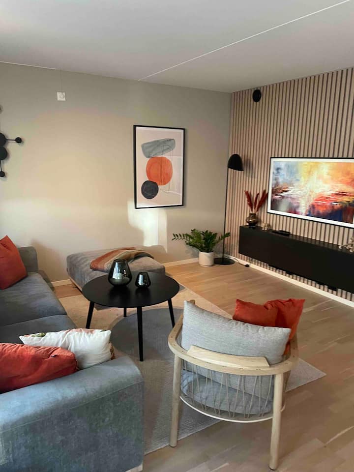 Stilig 3-roms Leilighet M/gratis Parkering - Oslo
