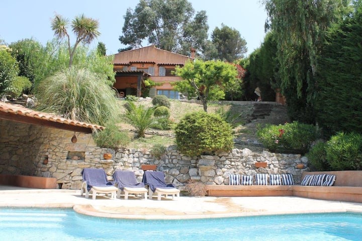 Charming Villa In St Paul De Vence With A View - Cagnes-sur-Mer