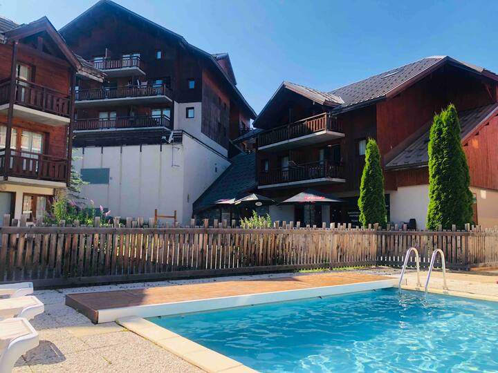 Bel Appartement Dans Résidence Avec Piscine - Puy-Saint-Vincent