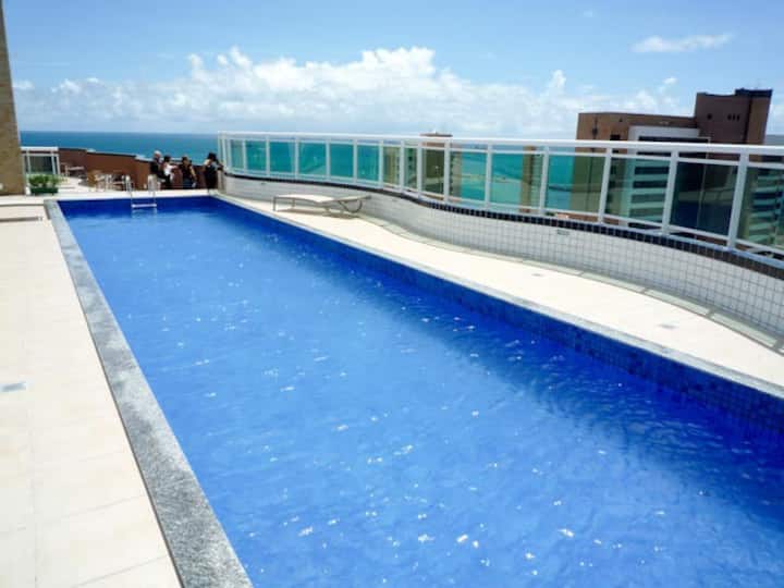 Apartamento 2102 Studio Iracema  Vista Para O Mar - Fortaleza