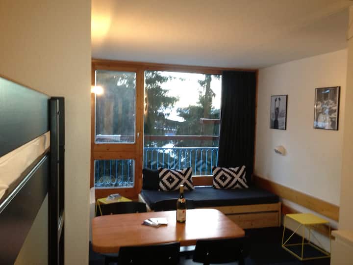 Arcs 1800 Studio 4 Pers Aux Pieds Des Pistes - Montchavin