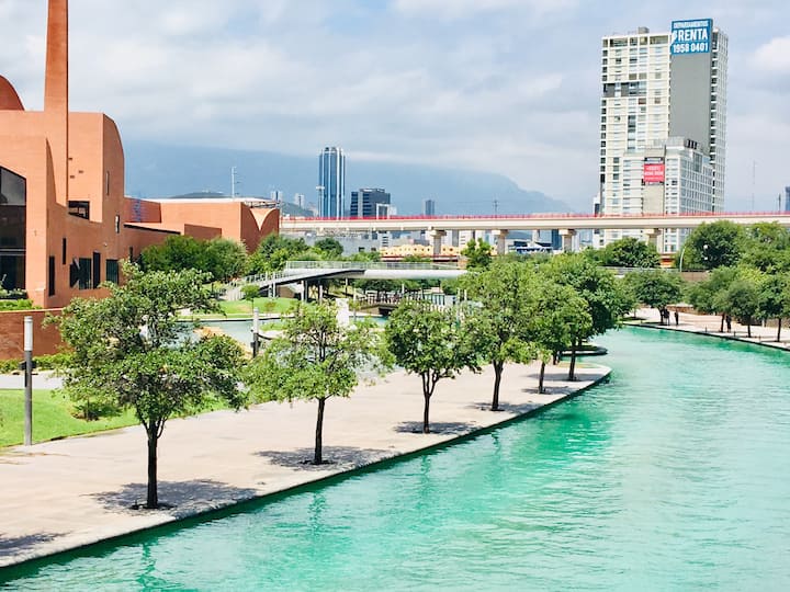 4-7 Downtown Apartment Fundidora And Santa Lucía - Monterrey