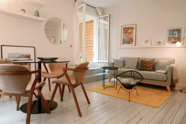Hermoso Diseño 1 Br Con Terraza - París