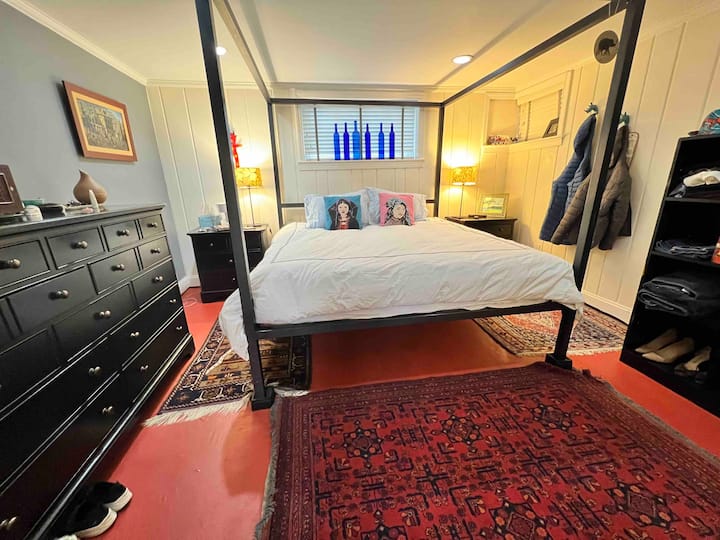 Comfy, Private Garden Suite Near Au, Red Line - Bethesda, MD