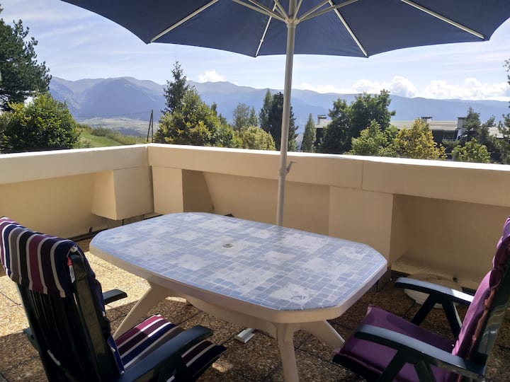 Font-romeu T2 Bis Grande Terrasse - Font-Romeu-Odeillo-Via