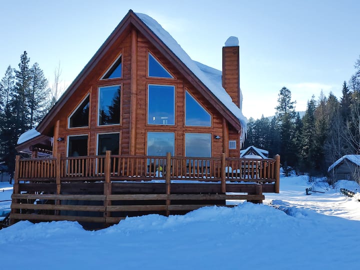 Lake Access Log Cabin One Mile From Tamarack - Tamarack Ski Resort, ID