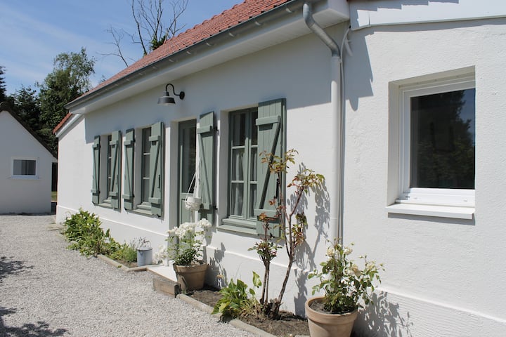 Maison + Studio + Jardin, Frontière Du Touquet - Le Touquet