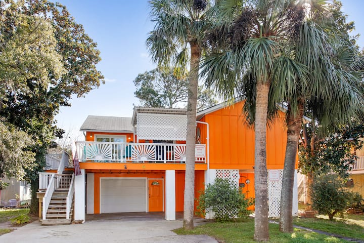 Tangerine Dream/whole House/large Fenced Yard - Tybee Island, GA